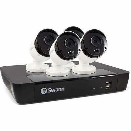 Swann CCTV System - 8 Channel 5MP NVR with 4 x 5MP Super HD Thermal ...