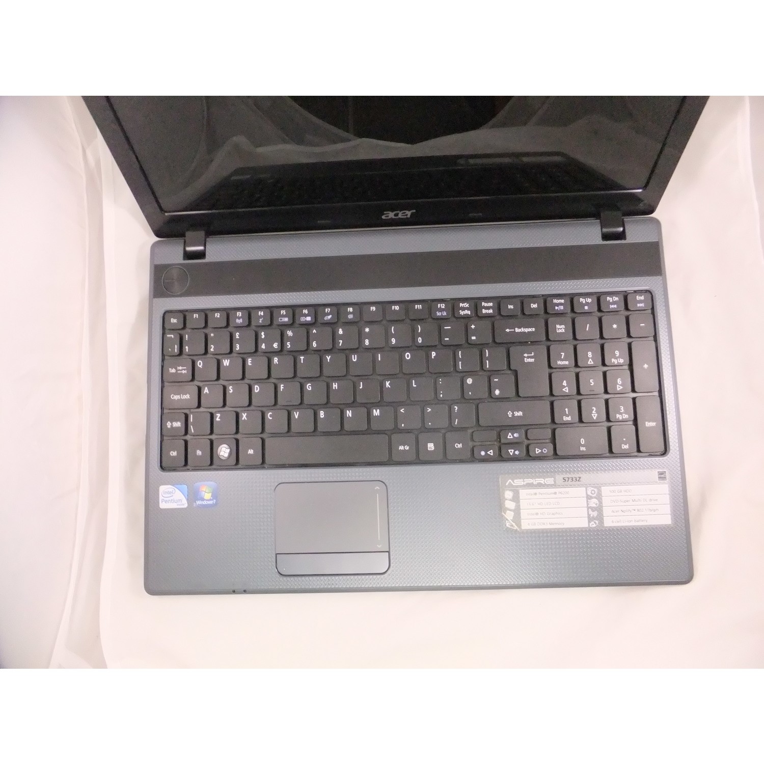 Refurbished Acer Aspire 5733 Intel Pentium P6200 4GB 500GB 15.6 ...