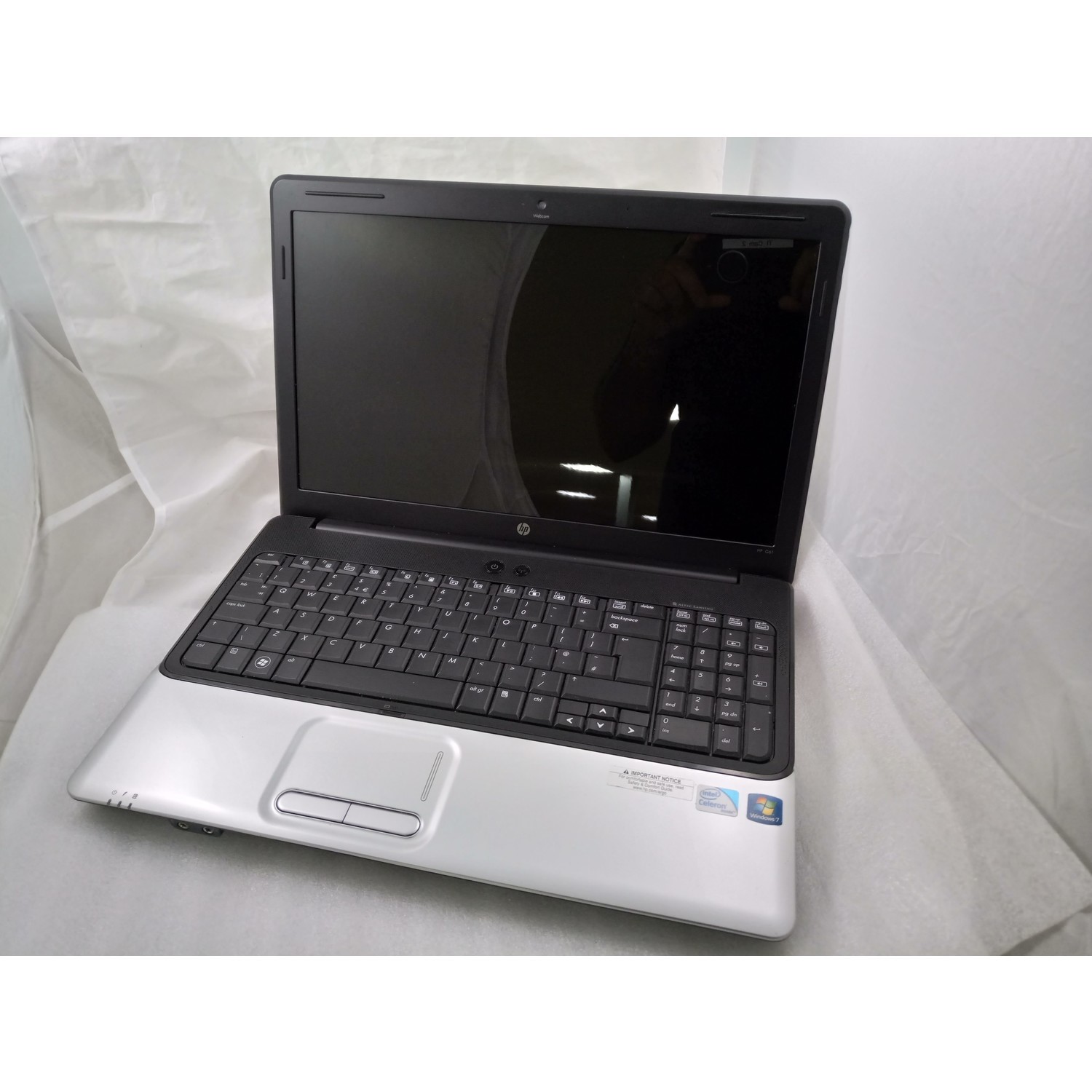 Refurbished HP G61-410SA Celeron T3100 3GB 320GB 15.6" Windows 10 ...