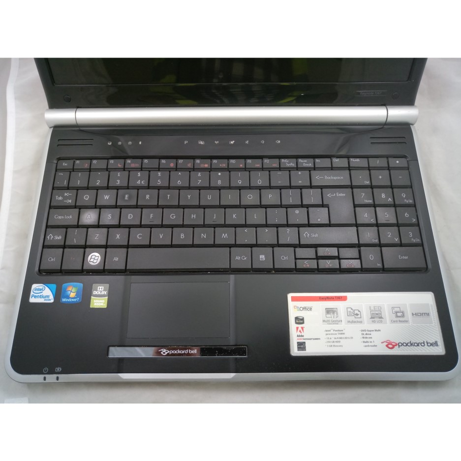Refurbished PACKARD BELL MS2273 INTEL PENTIUM T4400 3GB 250GB Windows ...