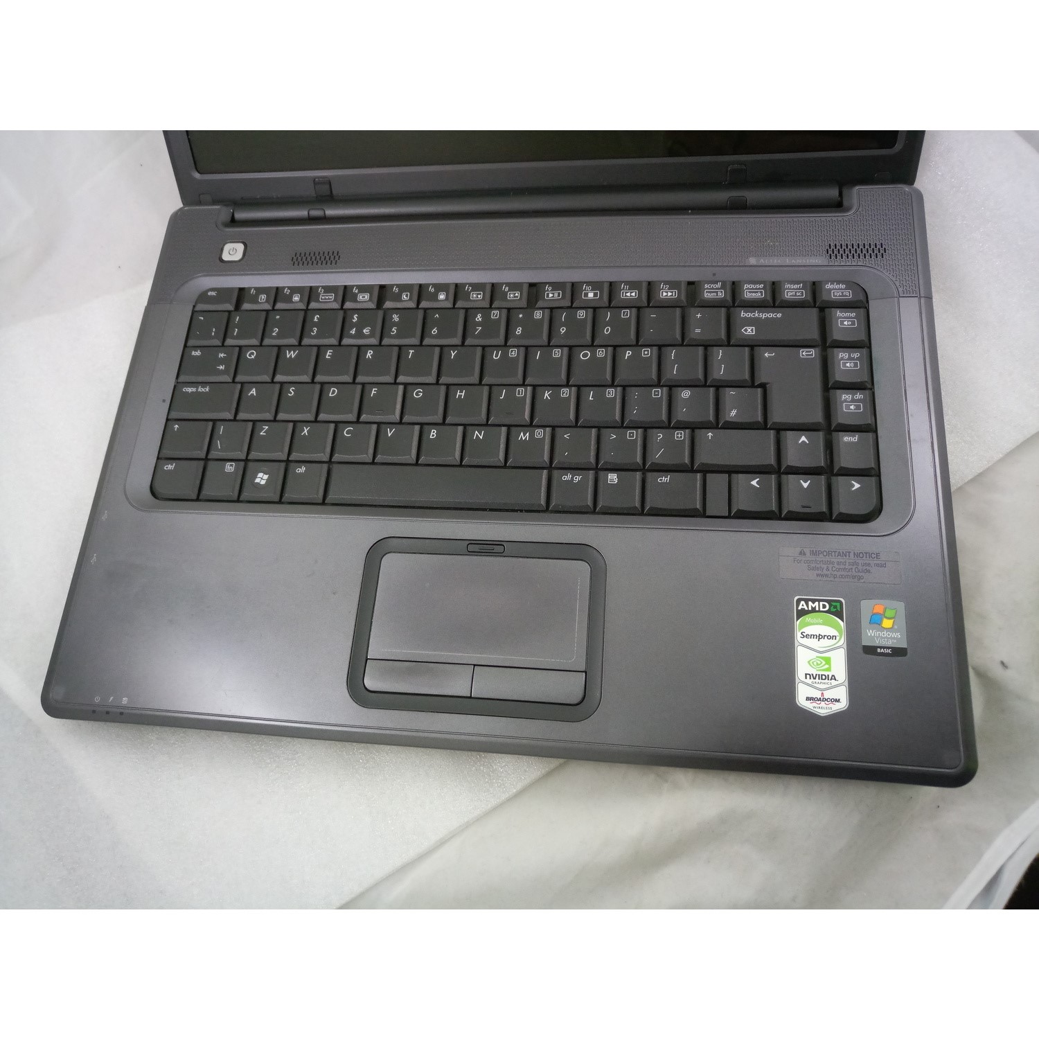 Refurbished HP G6000 AMD SEMPRON 3400+ 1GB 80GB Windows 10 15.6" Laptop ...