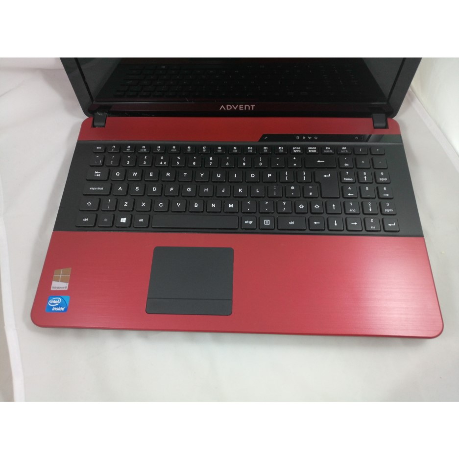 Refurbished ADVENT MONZA T100 RED INTEL CELERON B 6GB 320GB 15.6 Inch ...