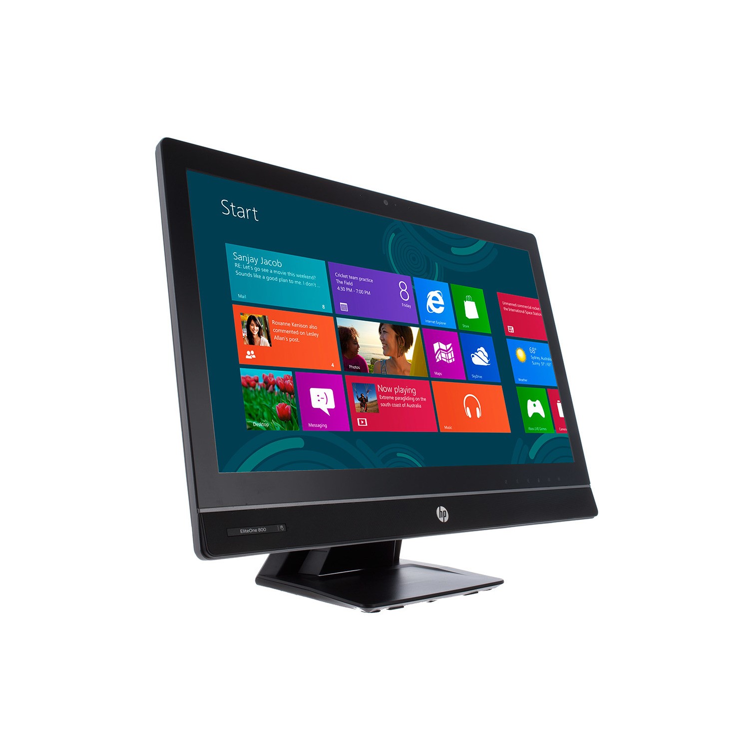 Refurbished HP EliteOne 800 G1 Core i5-4670 8GB 256GB 23 Inch Windows ...