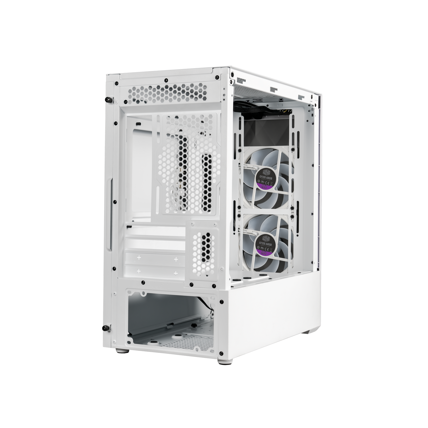 Cooler Master TD300 Mesh Mini Tower PC Case White - Laptops Direct
