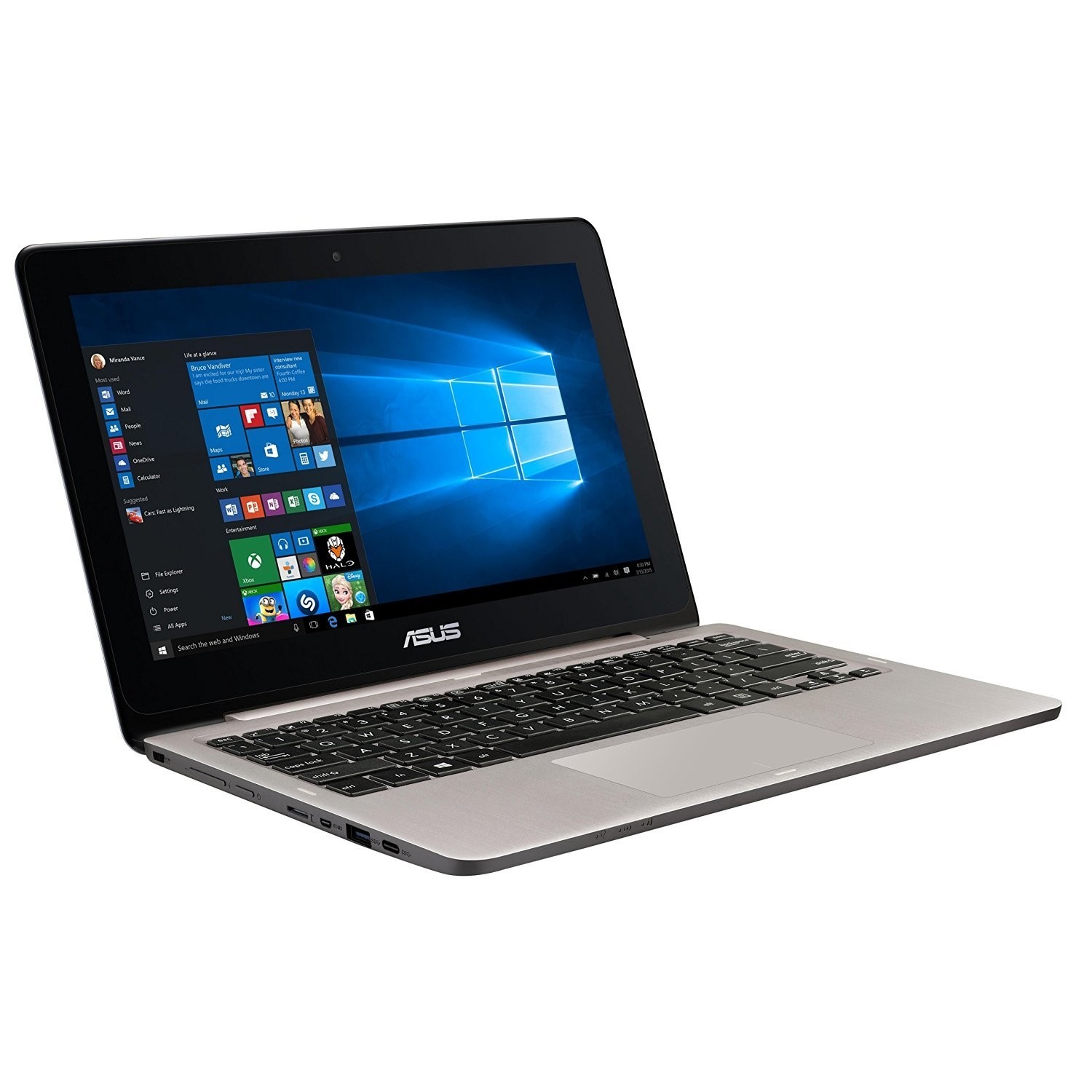 Asus TransformerBook Flip Intel Celeron N3050 2GB 32GB 11.6 Inch ...