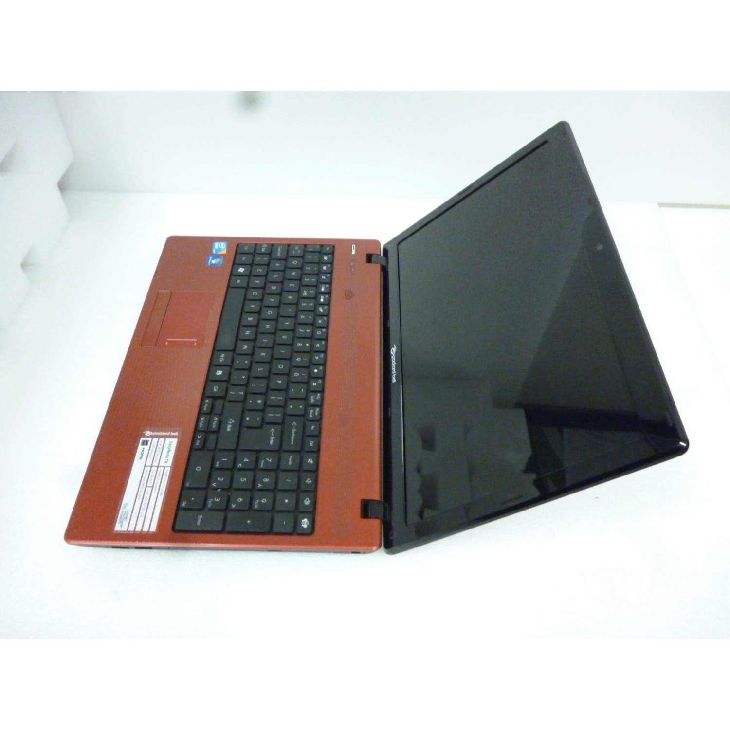 T1 Packard Bell TK Core i3 6GB 750GB Windows 7 Laptop in Red & Black ...