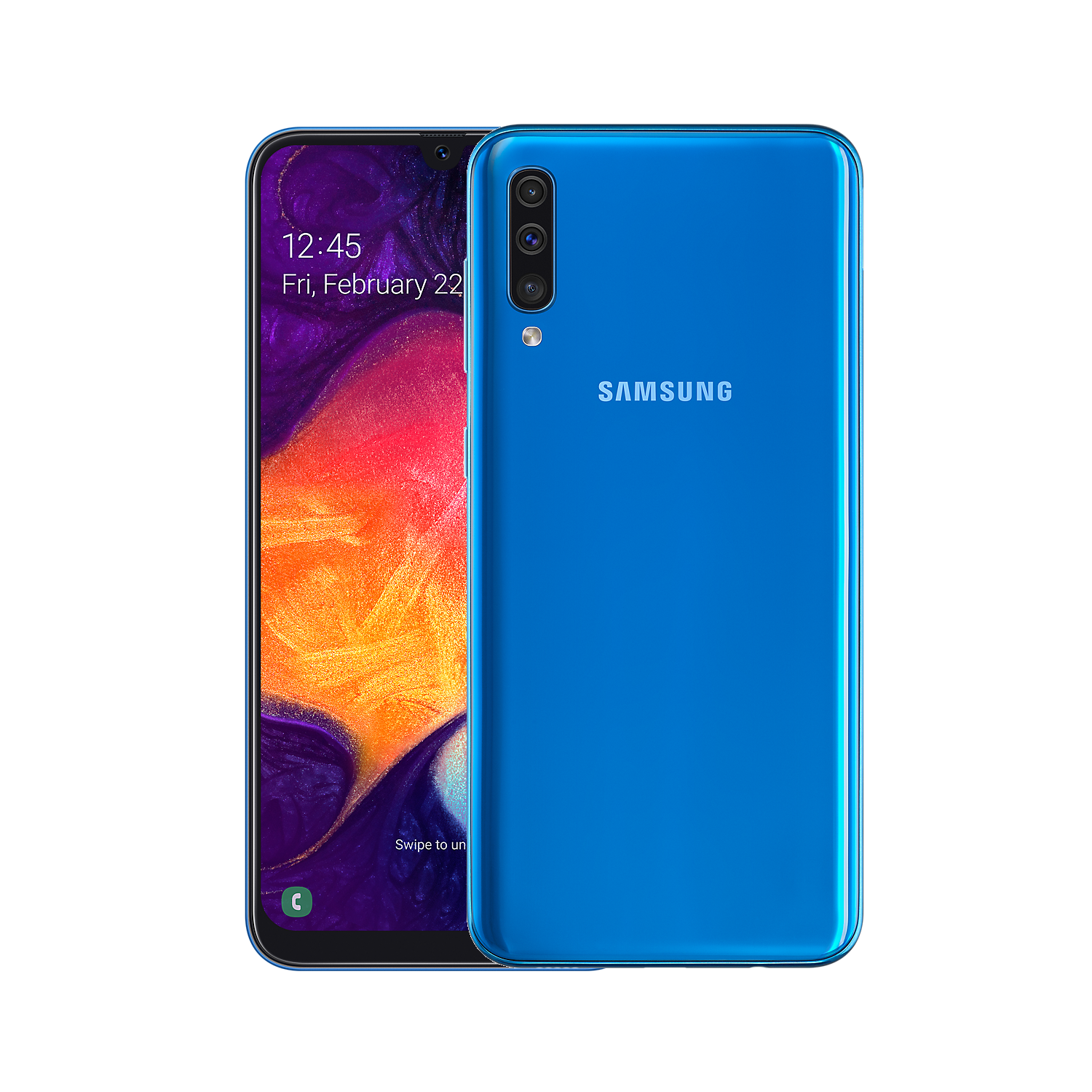 Refurbished Samsung Galaxy A50 Blue 6.4" 128GB 4G Unlocked & SIM Free ...