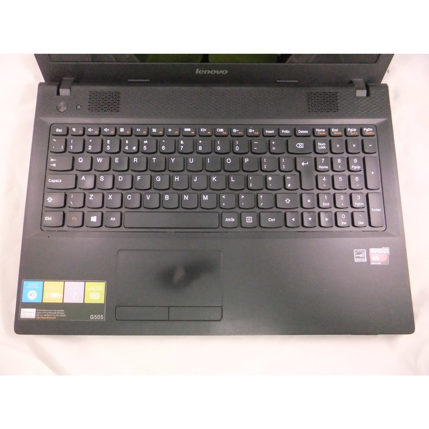 Refurbished Lenovo G505 AMD A6 5200 8GB 1TB DVDRW 15.6 Inch Windows 10 Laptop - Laptops Direct