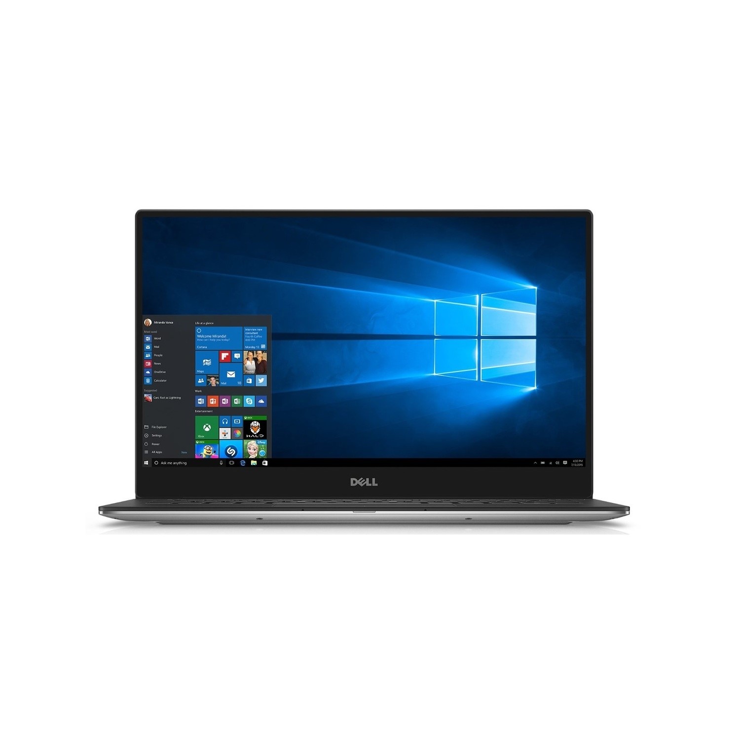 Refurbished Dell XPS 13 9350 Core i7-6500U 8GB 256GB 13.3 Inch Windows 10 Laptop - Laptops Direct
