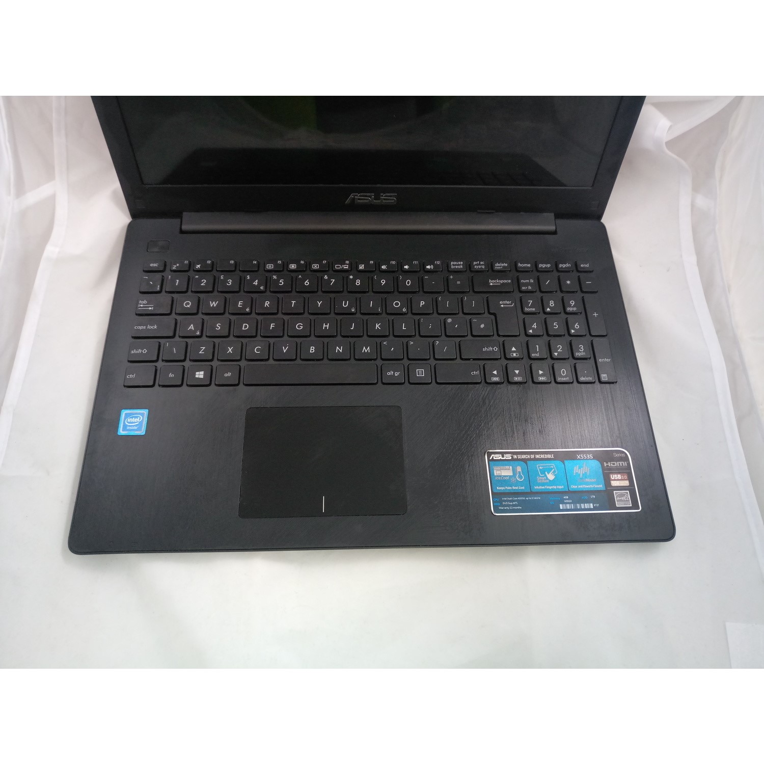 Refurbished Asus X553SA Intel Celeron N3050 4GB 1TB DVDRW 14 Inch ...