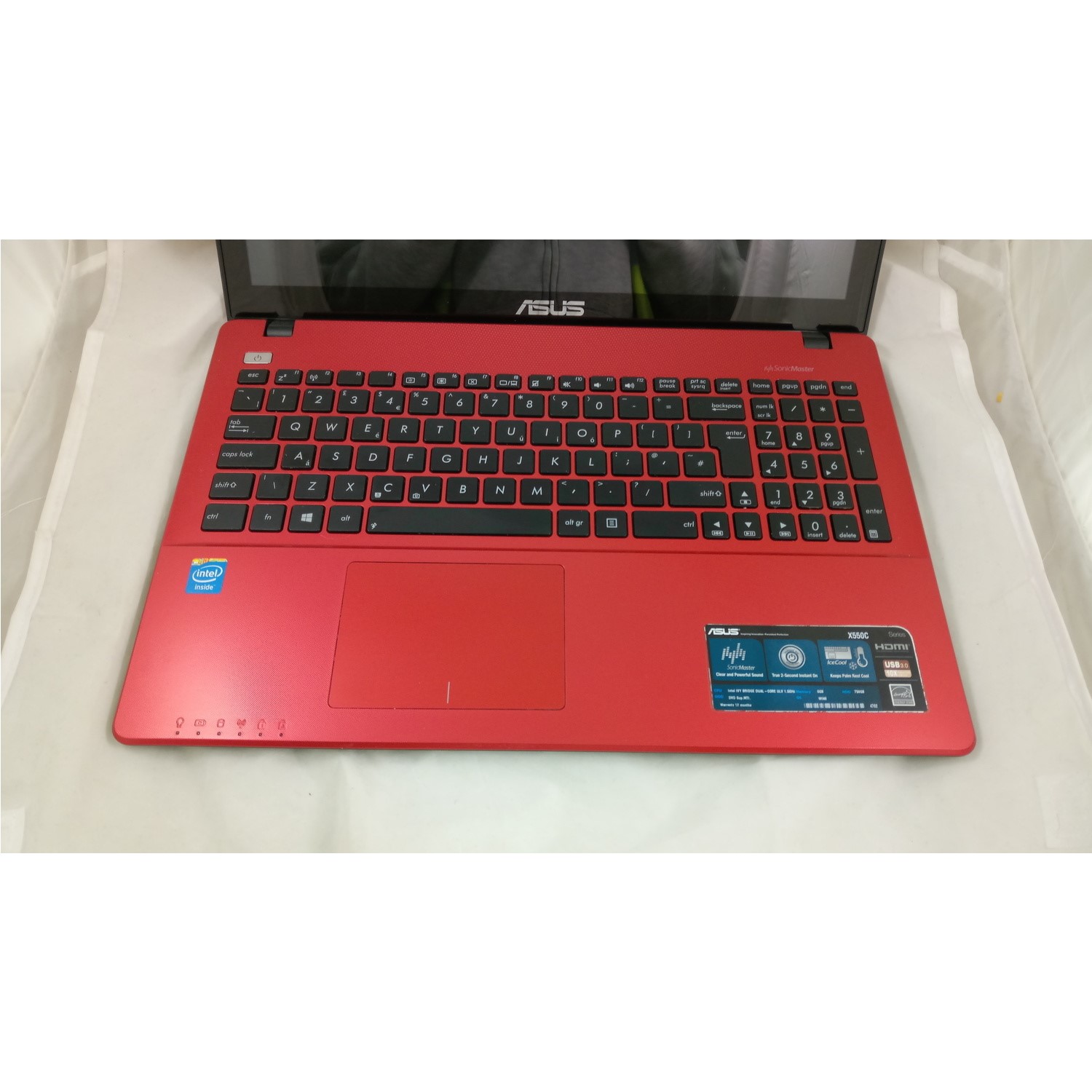 Refurbished Asus X550C Intel Celeron 1007U 6GB 720GB 15.6 Inch Window ...