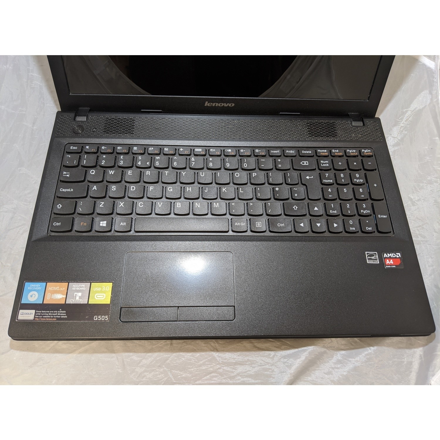Refurbished Lenovo G505 AMD A4-5000 4GB 1TB 15.6 Inch Windows 10 Laptop - Laptops Direct