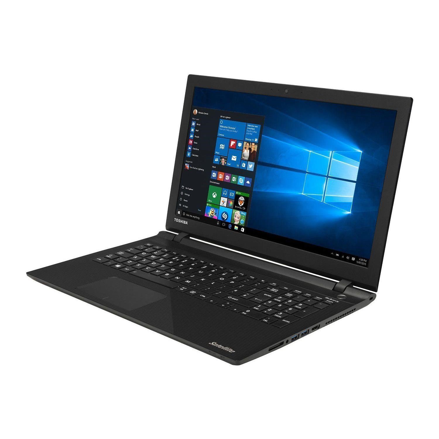 Refurbished Toshiba Satellite AMD A8-7410 8GB 1TB 15.6 Inch Windows 10 ...