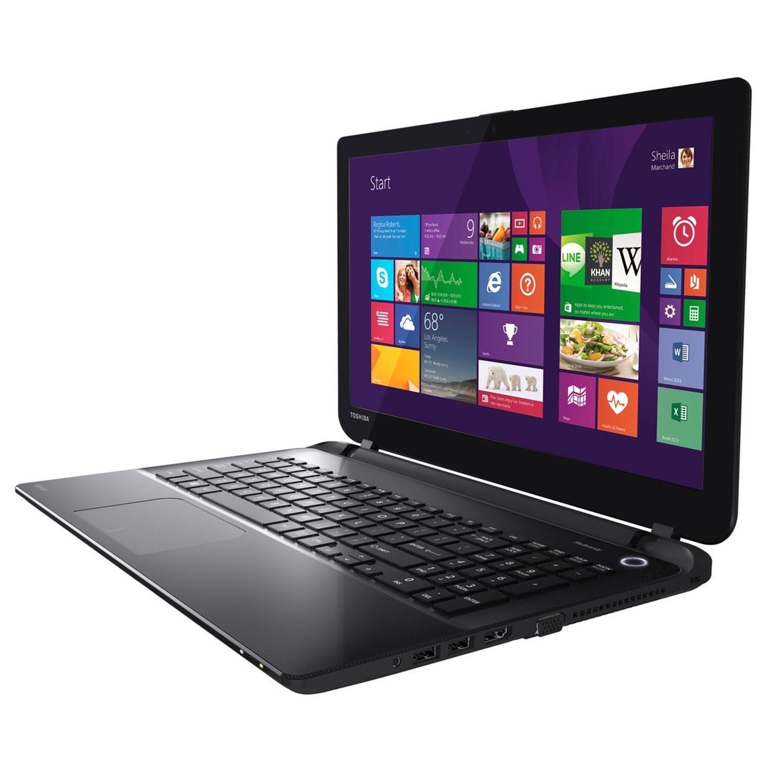 Refurbished Toshiba Satellite AMD A8-6410 8GB 1TB 15.6 Inch Windows 10 ...