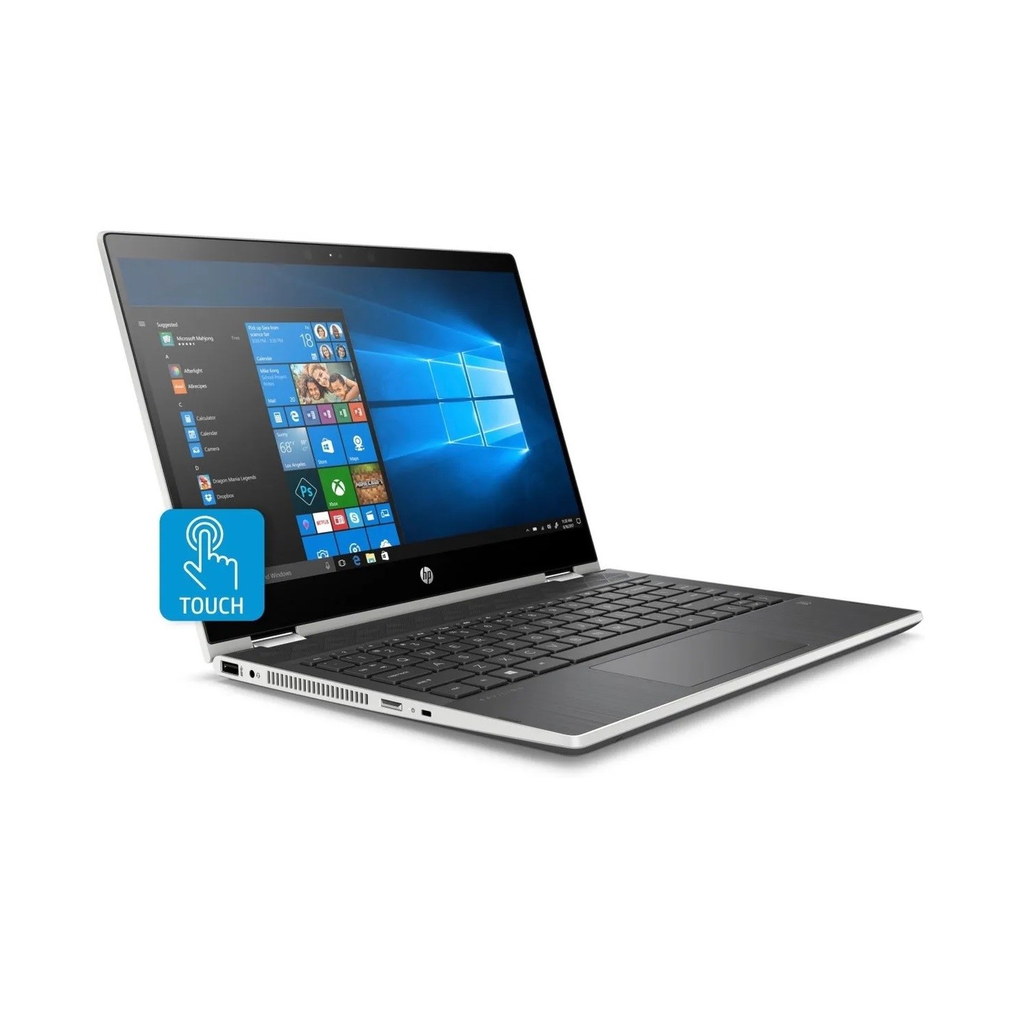 Refurbished HP Pavilion X360 14-CD0XXX Intel Pentium 4415U 4GB 256GB 14 ...
