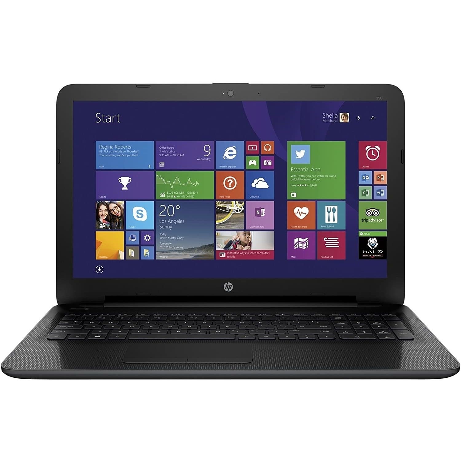 Refurbished HP Notebook 255 G4 AMD A6-6310 4GB 500GB 15.6 Inch Windows ...