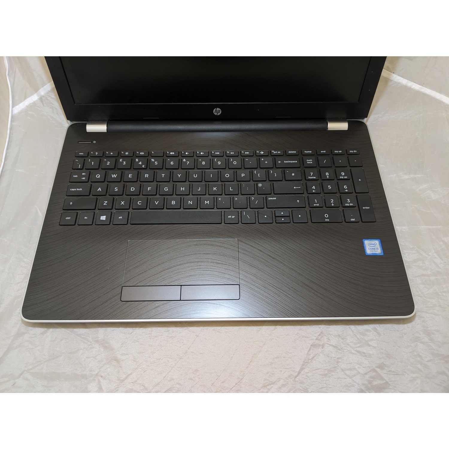 HP Laptop 15-RTL8723DE HD Touchscreen Intel Core I3-7100U 256GB SSD 4GB ...