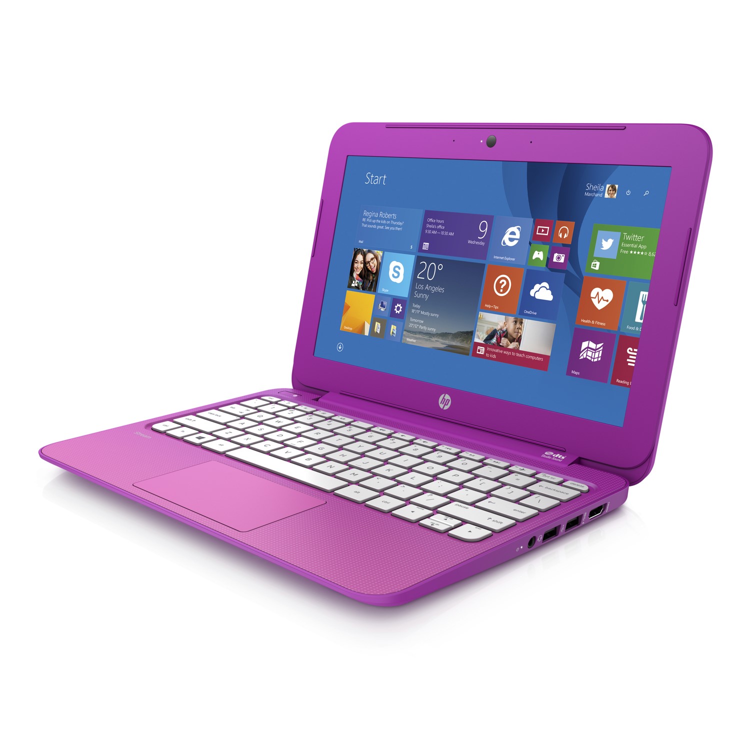 Refurbished HP Stream Notebook PC 11 Intel Celeron N2840 2GB 32GB 11.6 ...