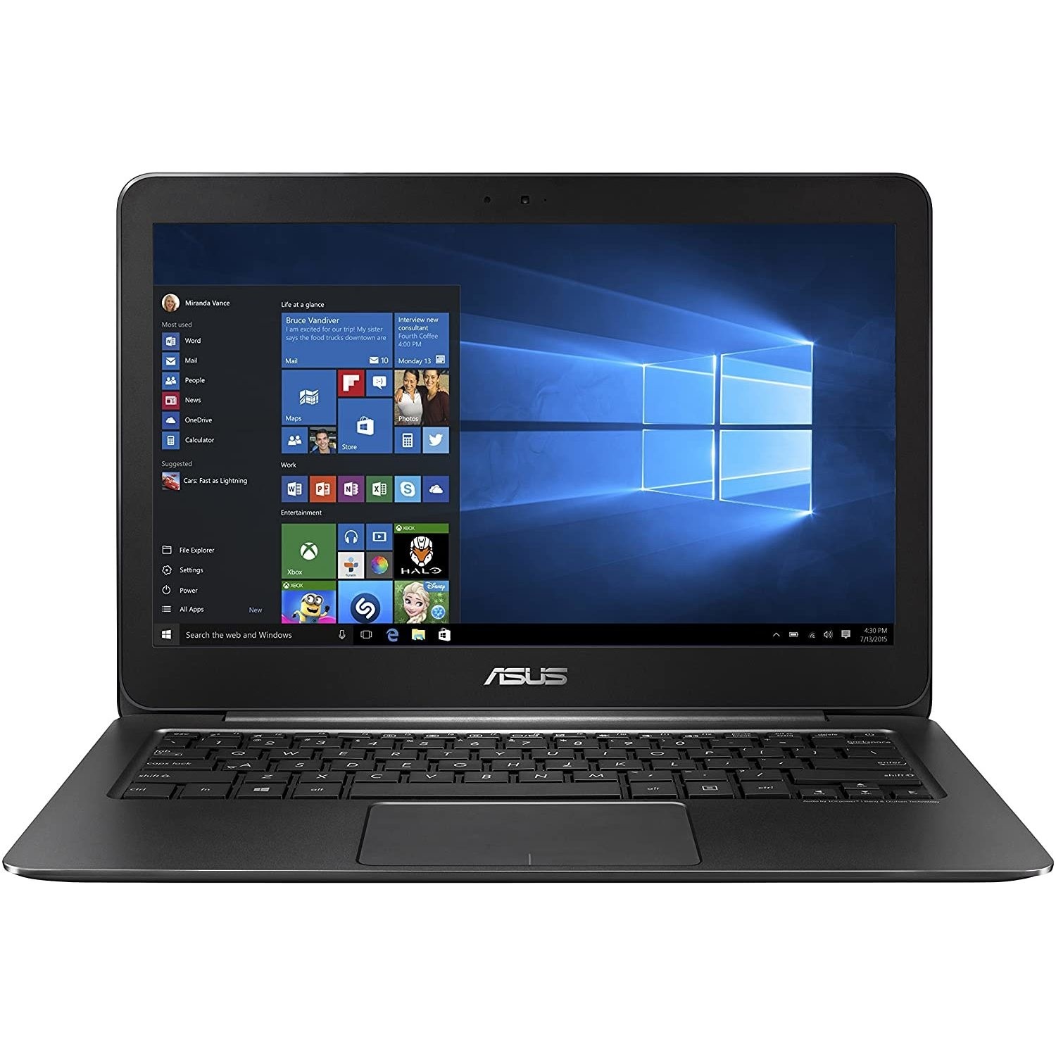Refurbished ASUS Notebook Intel Core M-5Y10c 8GB 120GB 14 Inch Windows ...