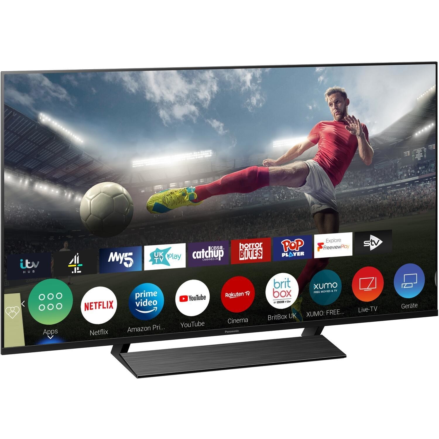 Panasonic JX850 50 Inch 4K HDR Dolby Atmos AI Processor Smart TV ...