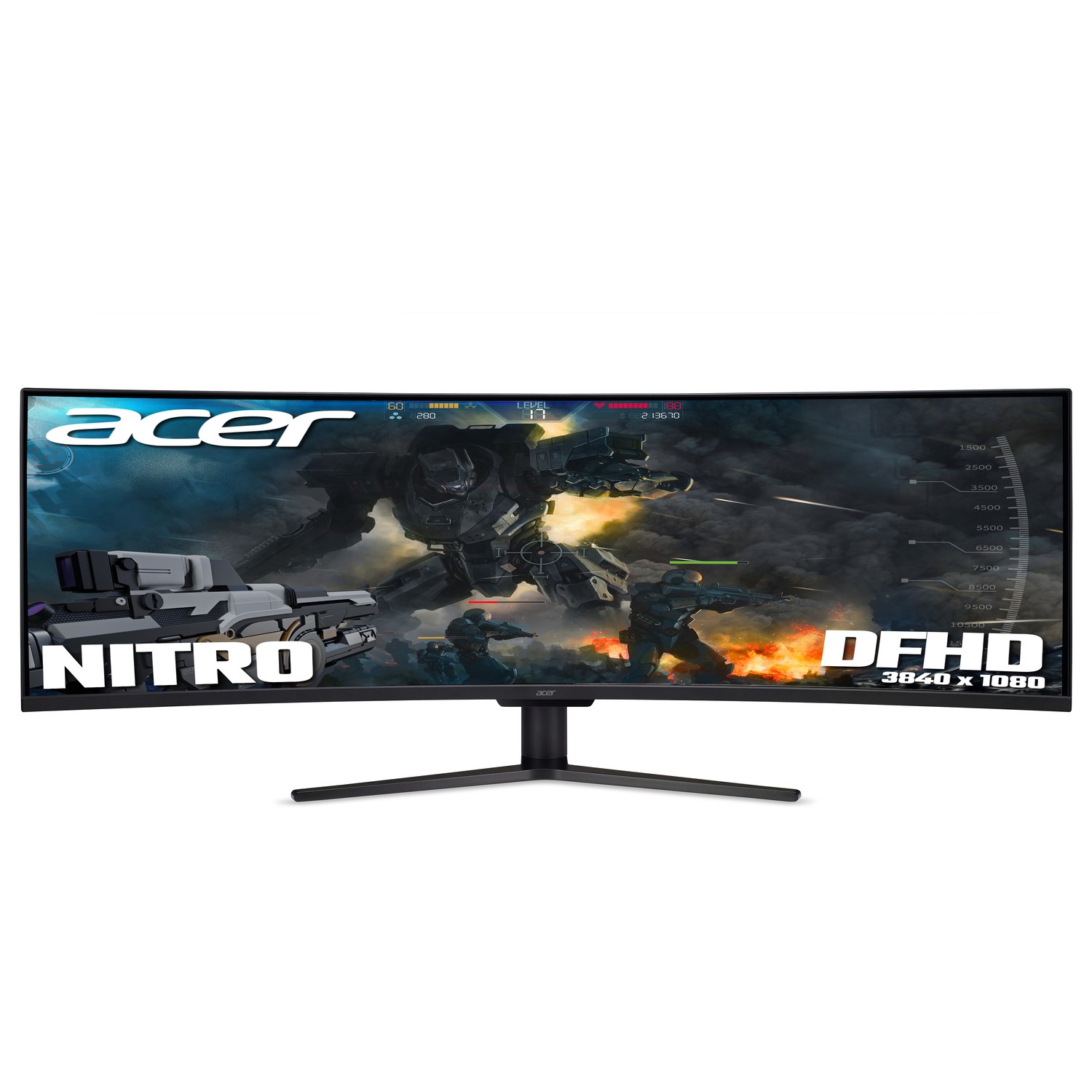 Acer Nitro EI491CRP 49" 144Hz FreeSync Curved Gaming Monitor - Laptops ...