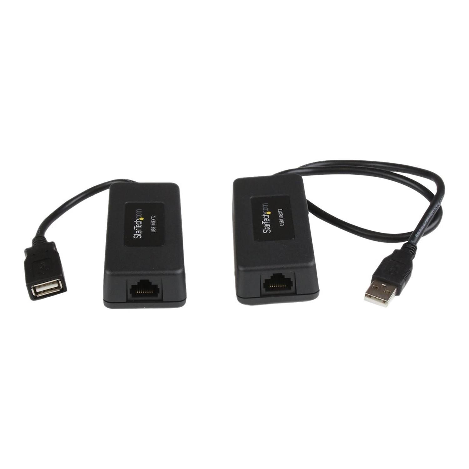 Box Opened Startech USB Ethernet Extender - USB over Cat5 / Cat6 ...