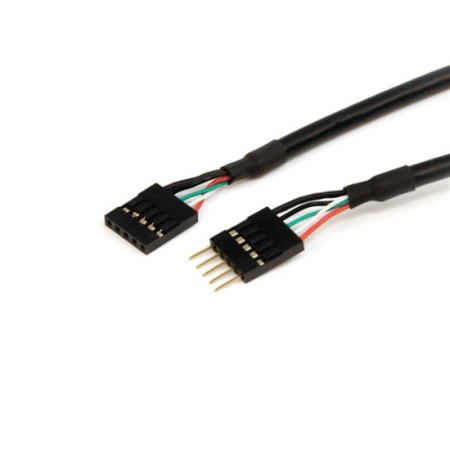 StarTech.com 18in Internal 5 pin USB IDC Motherboard Header Cable M/F ...
