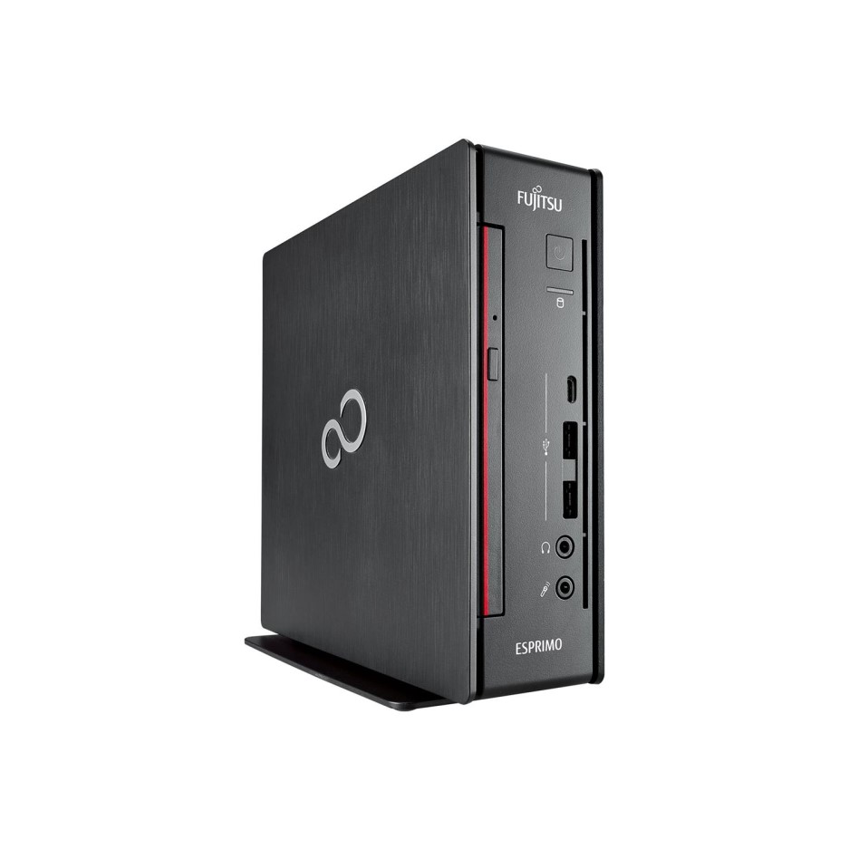 Fujitsu Esprimo Q957 Intel Core i5-7500T 8GB 256GB SSD DVD-RW Windows 10 Professional Desktop ...
