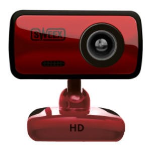 Sweex USB HD Webcam - Cherry Red - Laptops Direct