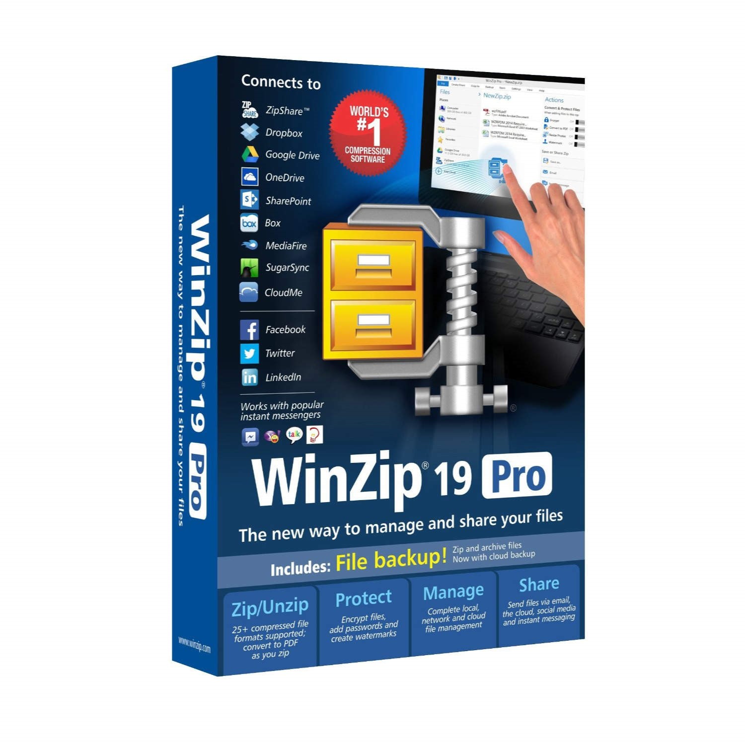 Corel WinZip 19 Pro ML DVD - Laptops Direct