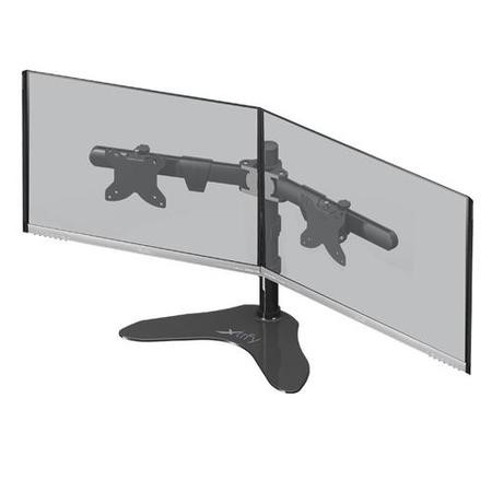Xtrfy ST2 Monitor Stand for 2 Monitors - 15" to 24" in Black - Laptops ...