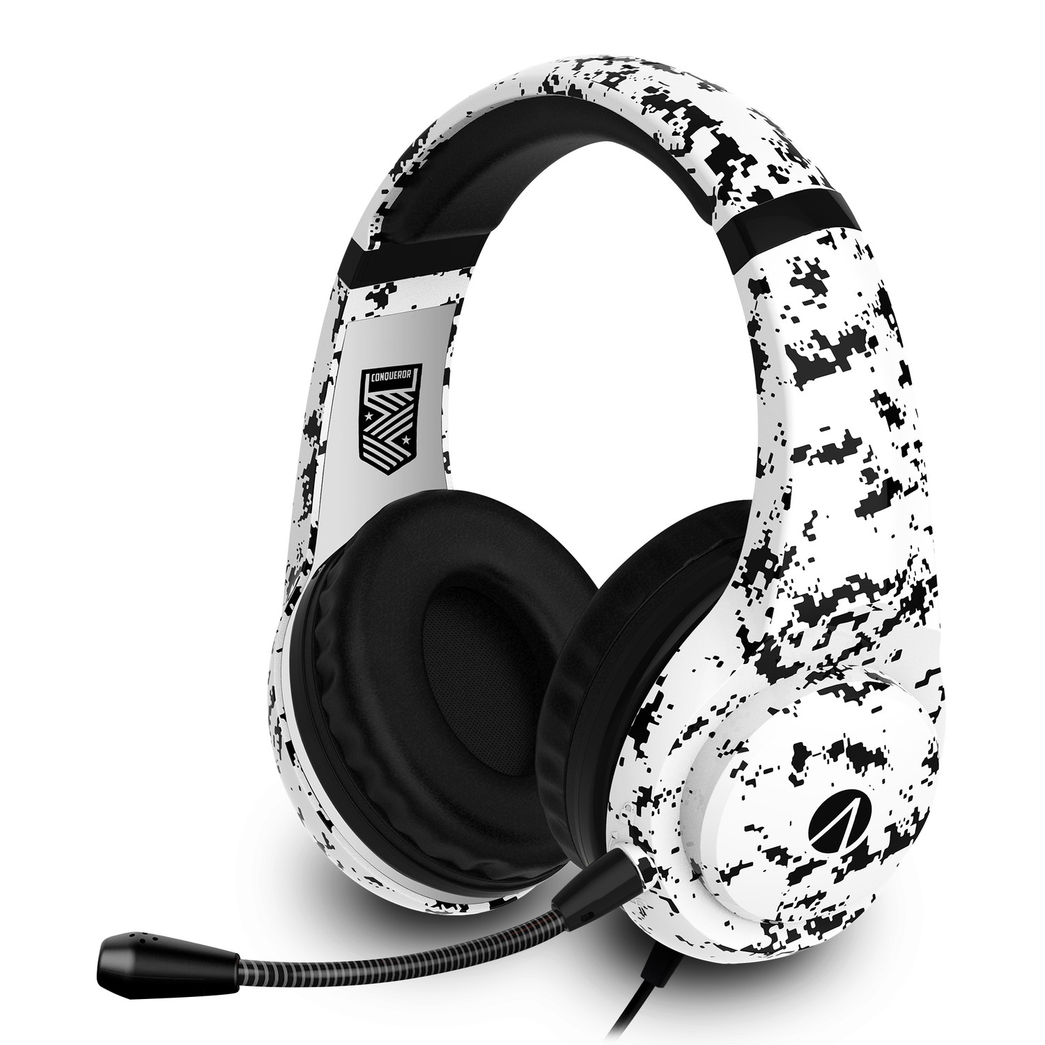 Multiformat Camo Stereo Gaming Headset - Conqueror - Laptops Direct