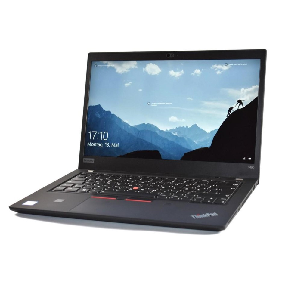 Refurbished Lenovo ThinkPad T490 Core i7-8565U 16GB 512GB 14 Inch ...