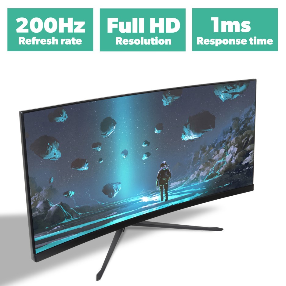 electriq 30" Full HD UltraWide FHD HDR 200Hz 1ms Gaming Monitor ...