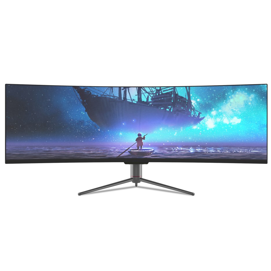 electriQ 43" Super UltraWide 120Hz Curved Monitor - Laptops Direct